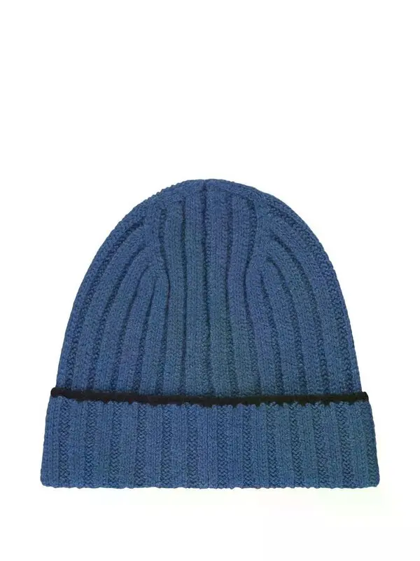 MOORER Ribbed Beanie Hat