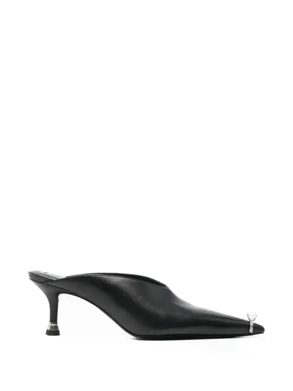 Alexander Wang Akilita Pointed-toe Heeled Mules