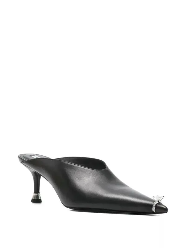 Alexander Wang Akilita Pointed-toe Heeled Mules