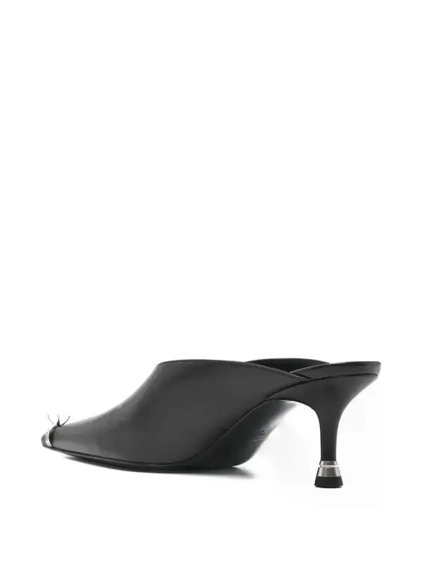 Alexander Wang Akilita Pointed-toe Heeled Mules