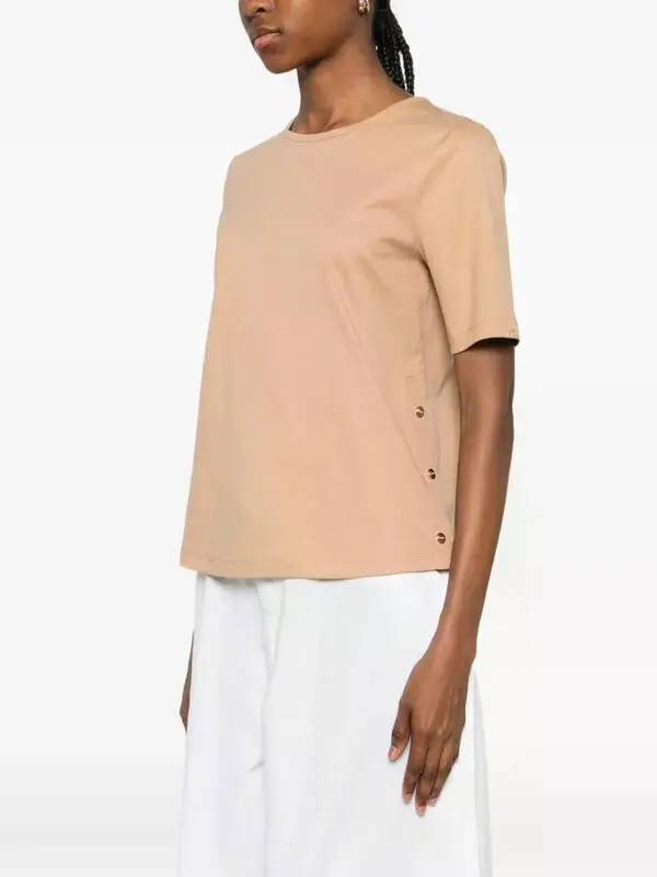 Herno Round-neck T-shirt - Neutrals