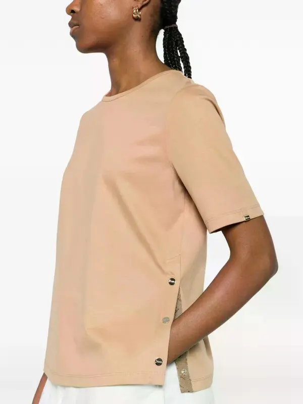 Herno Round-neck T-shirt - Neutrals