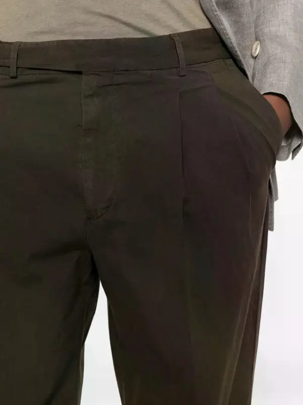 PT TORINO Pleated Cuffed Trousers