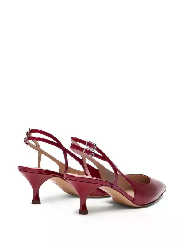 Casadei Julia Destalonados Buckle Strap Pumps