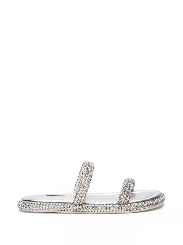 Casadei Embellished Strap Ballerinas