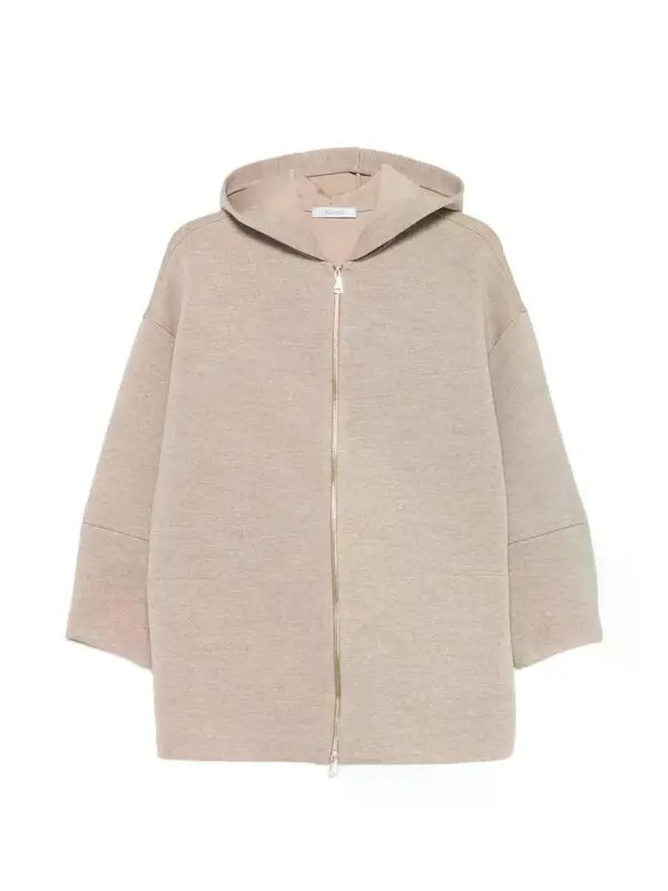 Max Mara Hooded Zip Hoodie