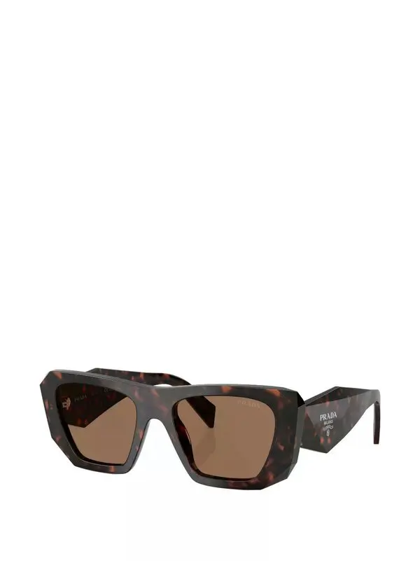 Prada Oversized Sunglasses - Brown