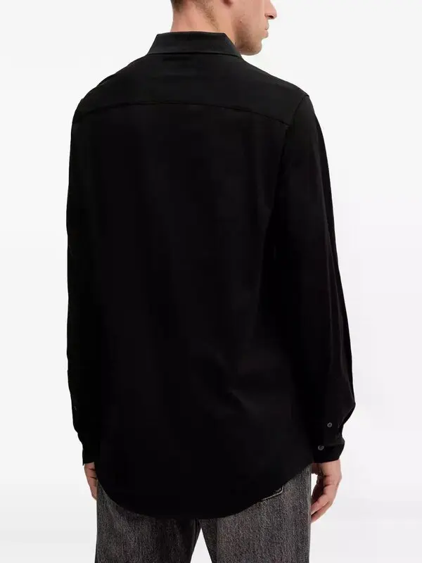 Armani Exchange Buttoned Shirt - Black