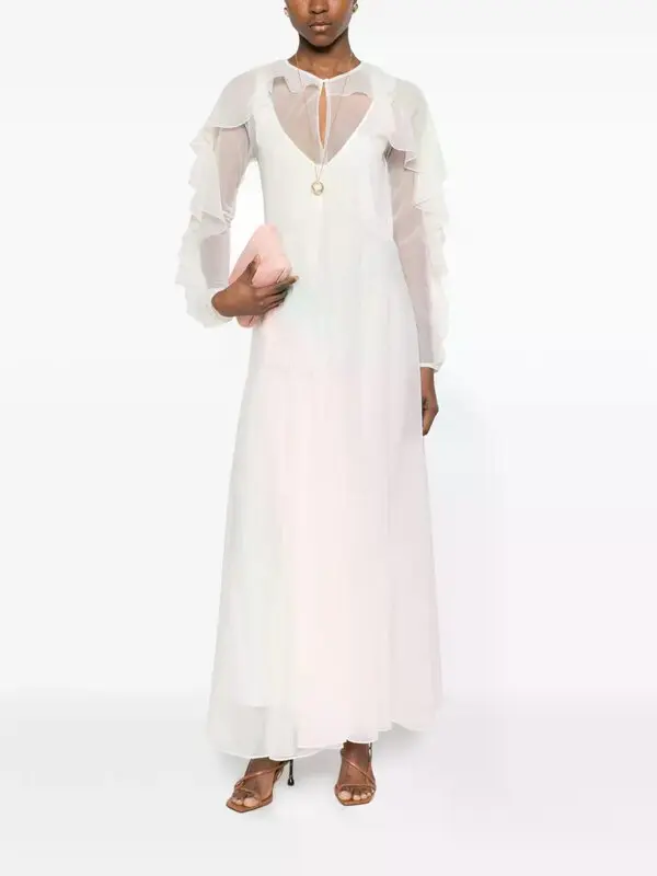 FORTE_FORTE Ruffled Maxi Dress