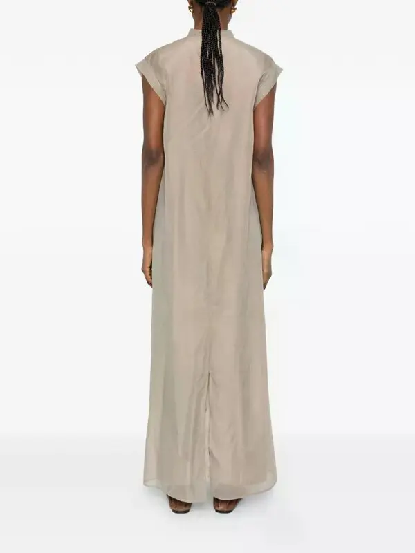 PANICALE Sequin-embellished Maxi Dress