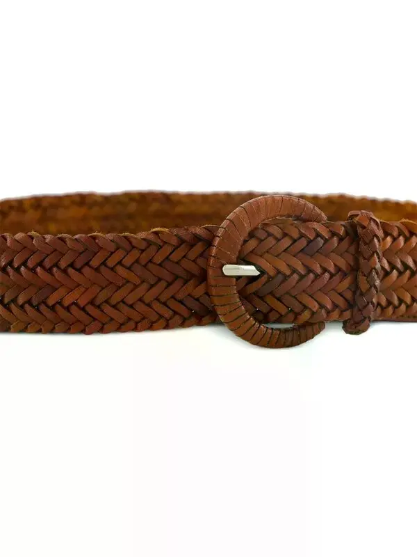 Dragon Diffusion Braided Leather Belt