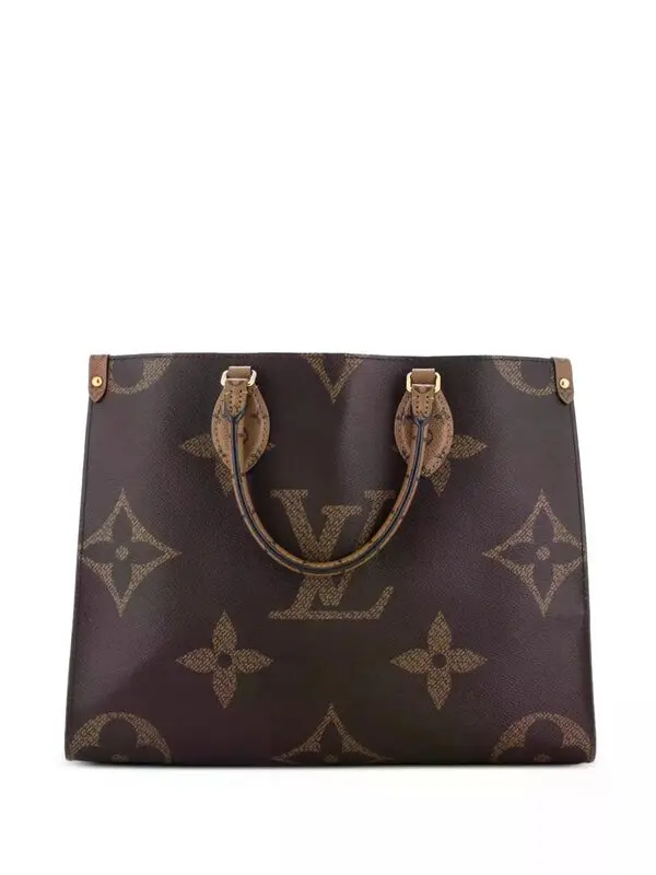 LOUIS VUITTON Onthego Reverse Monogram Giant Mm Tote Bag
