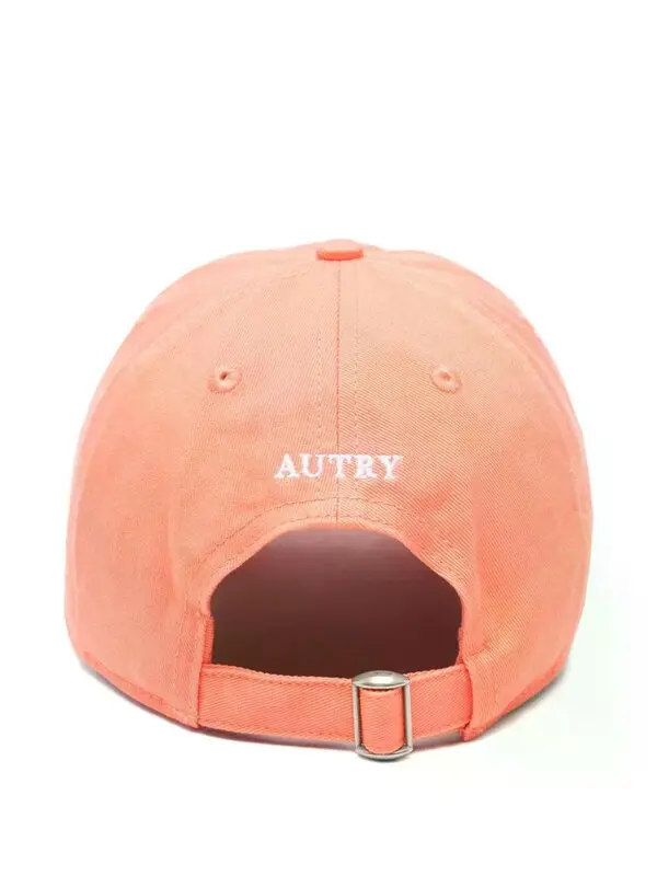 AUTRY Embroidered Cap - Orange