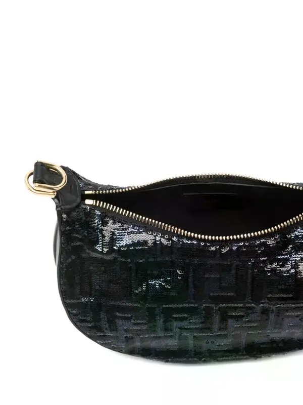 Fendi Mini Graphy Sequin-embellished Tote Bag