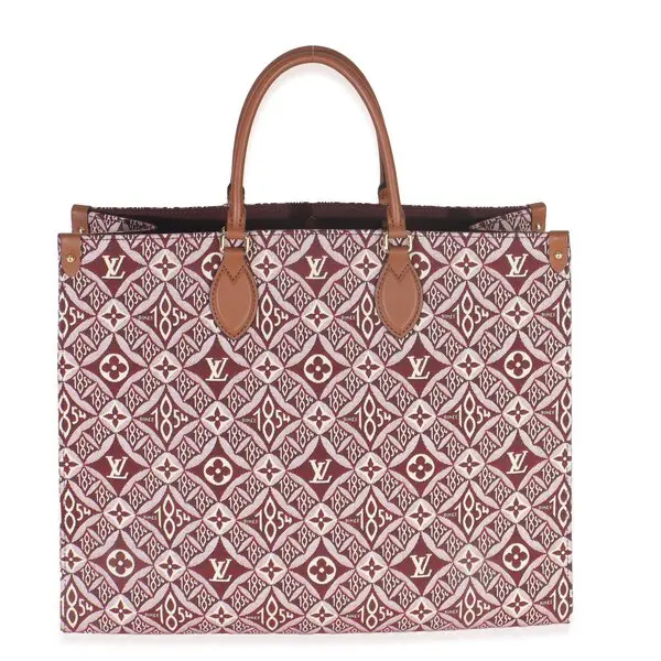 LOUIS VUITTON Since 1854 Onthego Gm Tote - Red
