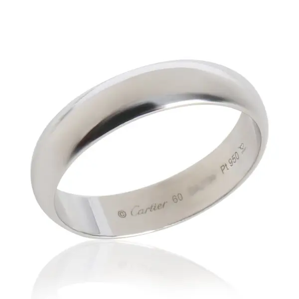 CARTIER 1895 5mm Band Ring, Size