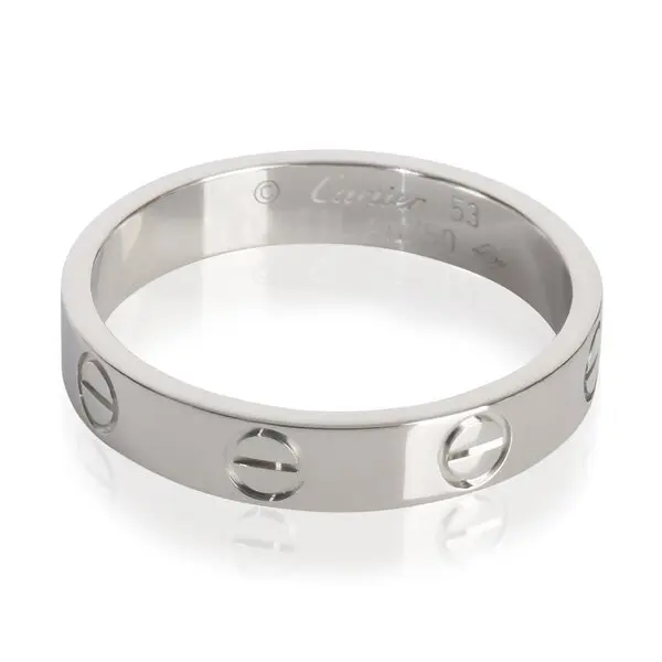 CARTIER White Gold Love Ring - White_gold
