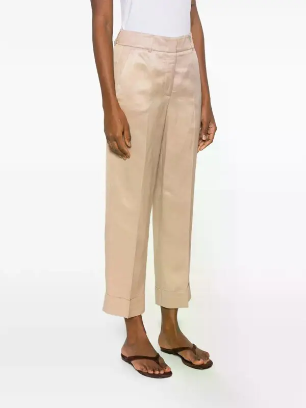 Peserico Cuffed Trousers