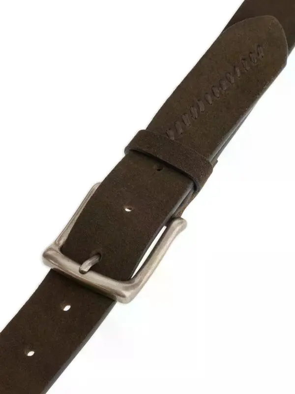 Boggi Milano Suede Leather Belt