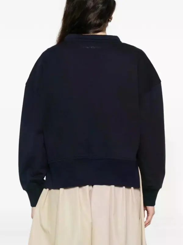 Emporio Armani Oversized Long-sleeve Sweatshirt