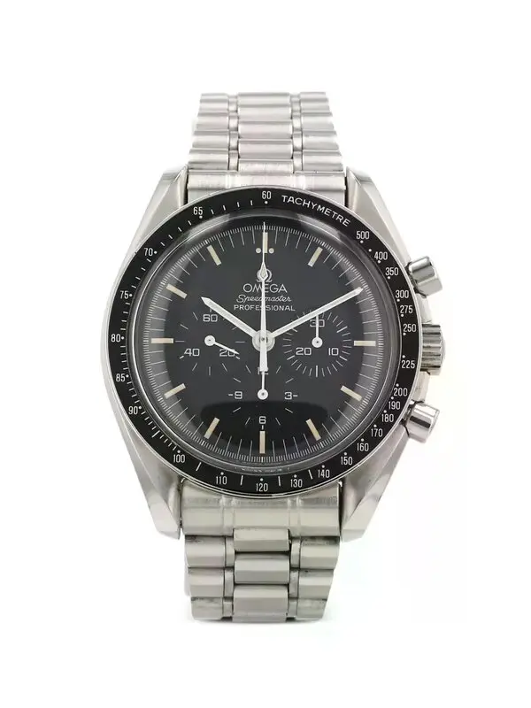 Omega 1980s Speedmaster 42mm Watch - Black