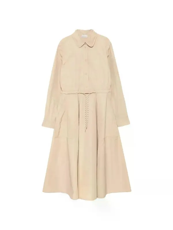 Moncler Snap-button Midi Dress - Neutrals