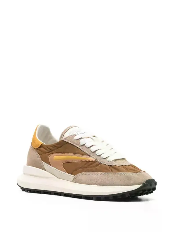 D.a.t.e. Athleta Panelled Sneakers - Brown