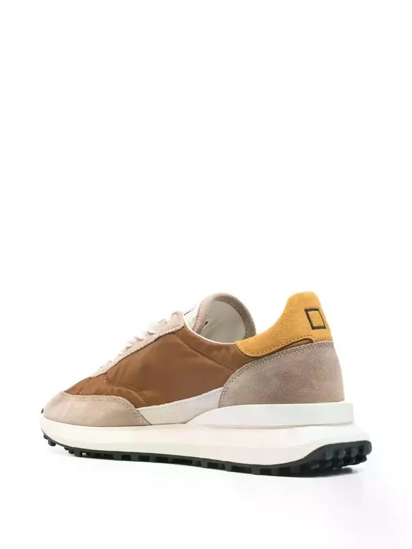 D.a.t.e. Athleta Panelled Sneakers - Brown