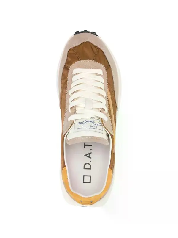 D.a.t.e. Athleta Panelled Sneakers - Brown