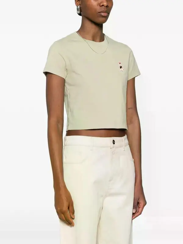 Maison Kitsuné Embroidered T-shirt