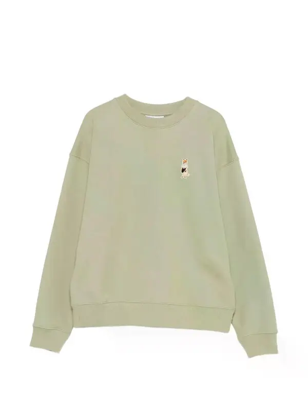 Maison Kitsuné Fox Embroidery Sweatshirt