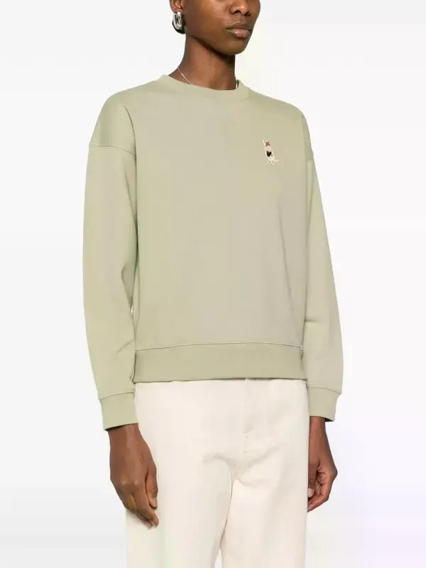 Maison Kitsuné Fox Embroidery Sweatshirt