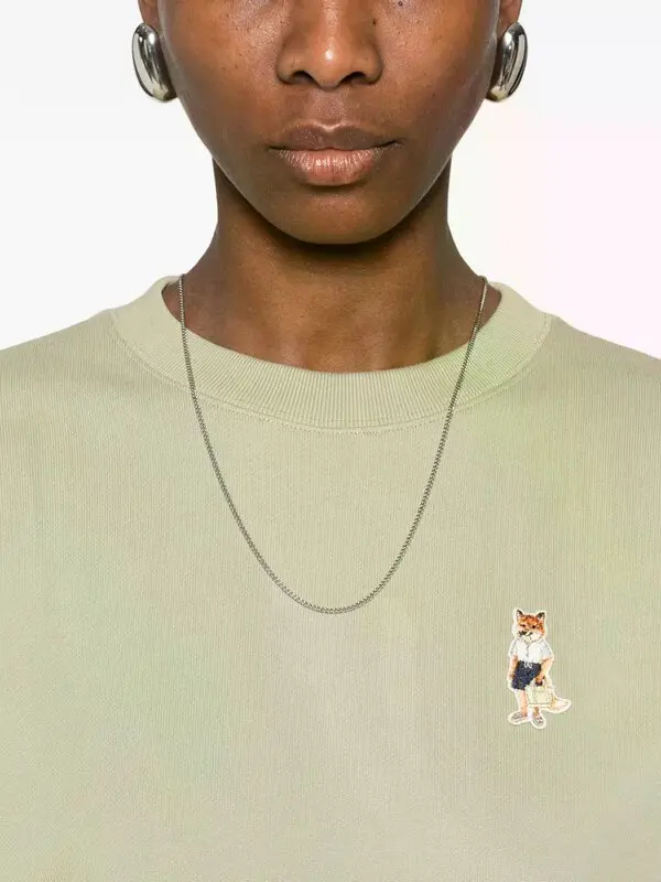 Maison Kitsuné Fox Embroidery Sweatshirt