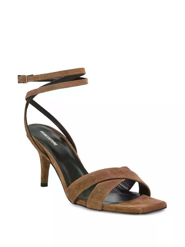SEMICOUTURE Heeled Criss-cross Sandals