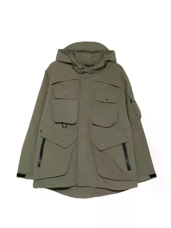 JG1 Multi-pocket Hooded Jacket - Green