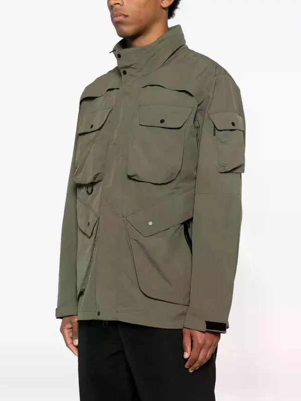 JG1 Multi-pocket Hooded Jacket - Green