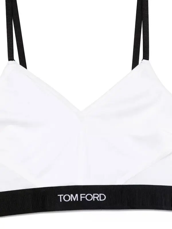 TOM FORD Logo-band Bra