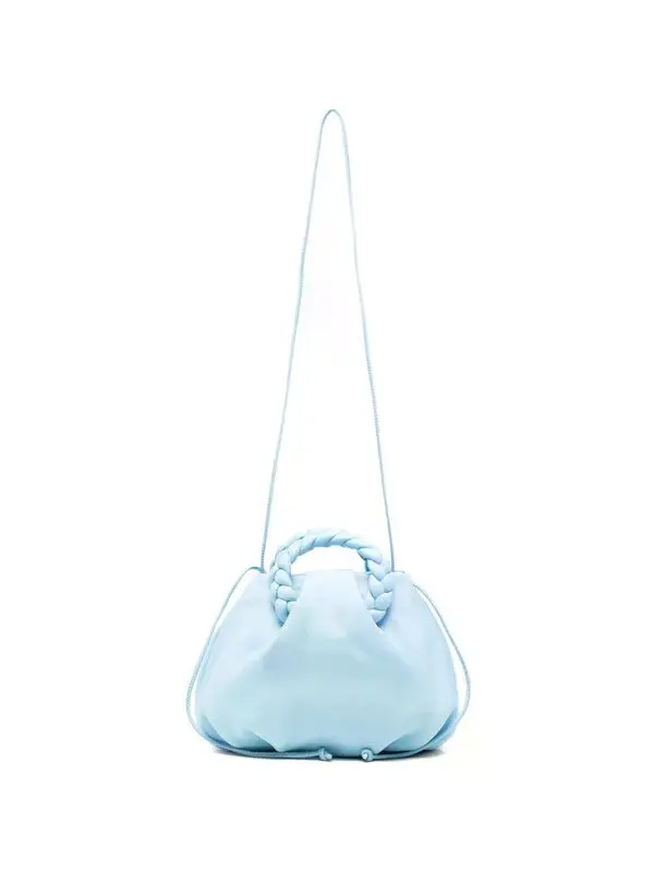 Hereu Bombon Braided-handle Mini Bag - Blue