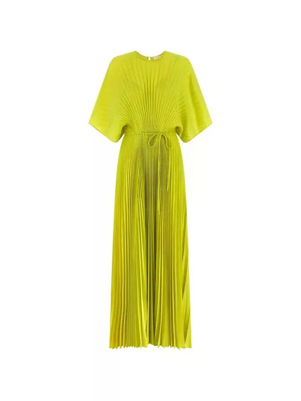 TWINSET Pleated Maxi Dress