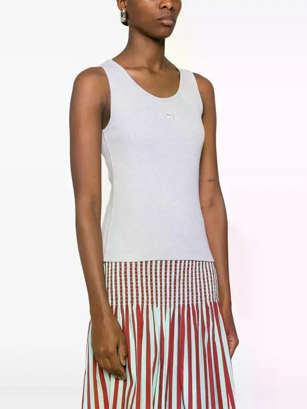 Maison Kitsuné Logo-patch Tank Top