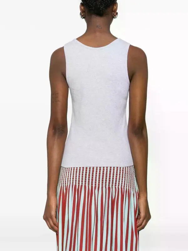 Maison Kitsuné Logo-patch Tank Top