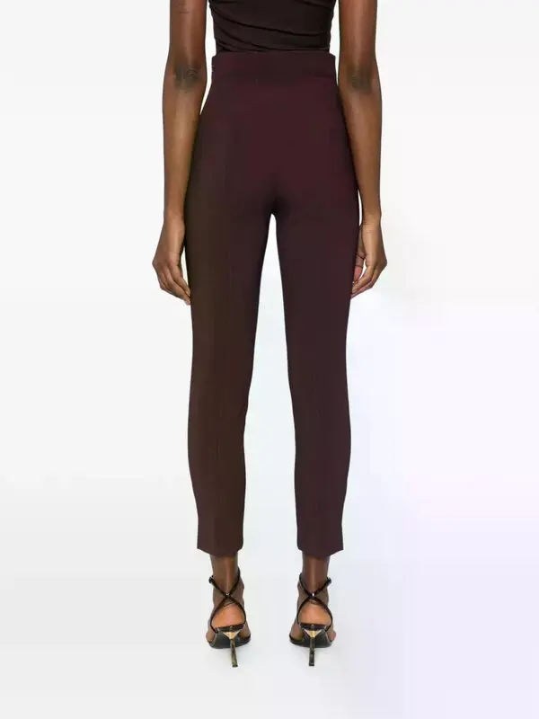 Elisabetta Franchi High-waist Cropped Trousers