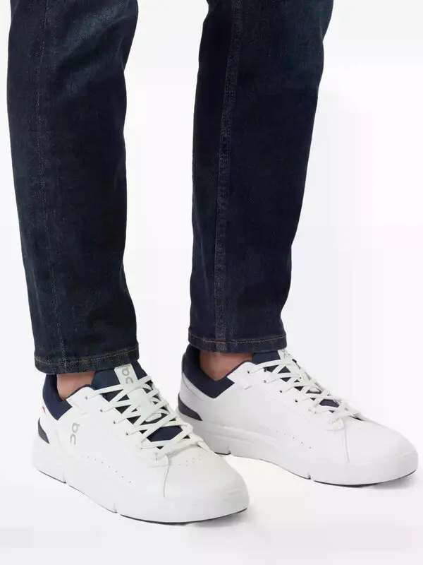 On Lace-up Sneakers - White