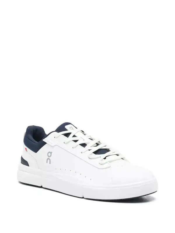 On Lace-up Sneakers - White