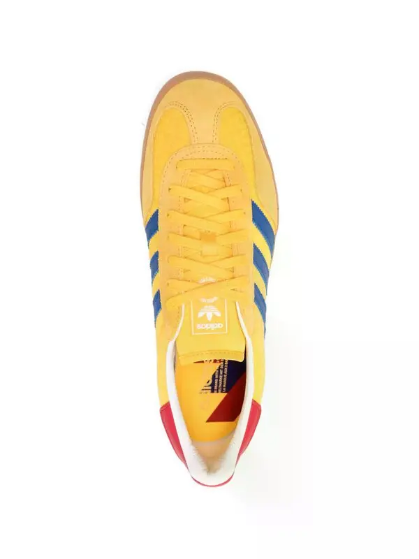 Adidas Gazelle Indoor Striped Sneakers - Yellow
