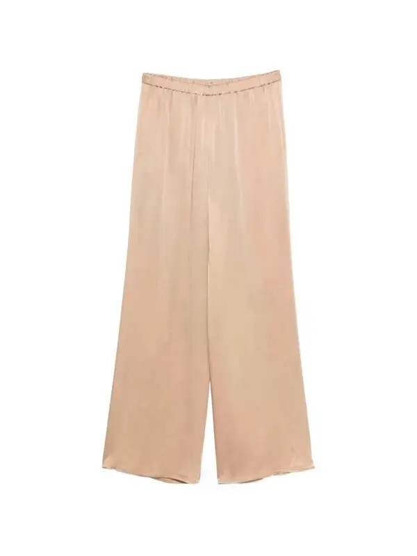 Antonelli Firenze Elasticated-waistband Palazzo Pants - Neutrals