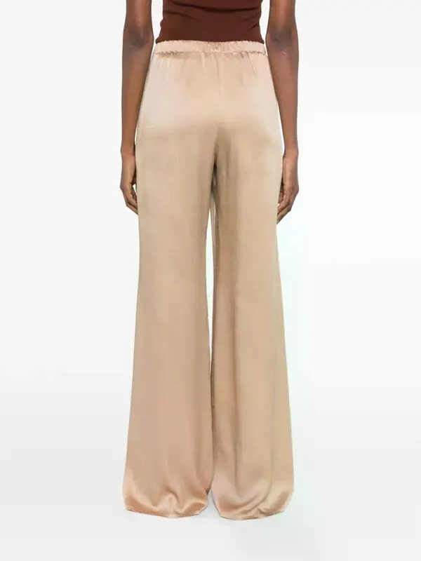Antonelli Firenze Elasticated-waistband Palazzo Pants - Neutrals