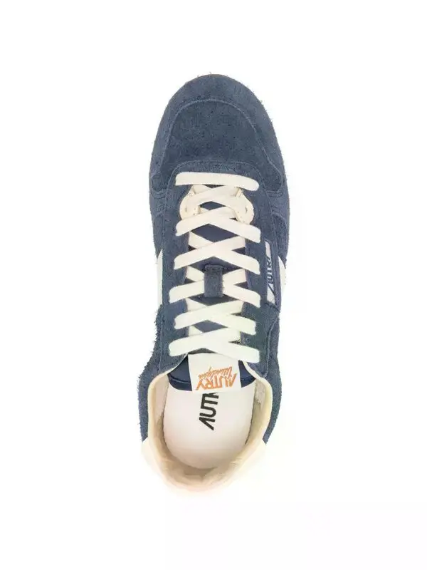 AUTRY Windspin Suede Sneakers - Blue
