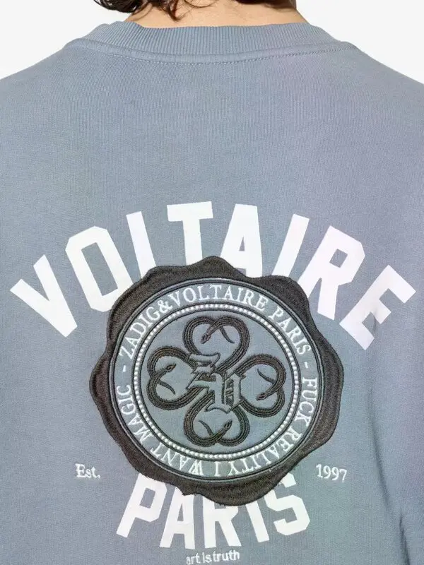 Zadig&Voltaire Crew-neck Sweatshirt - Blue
