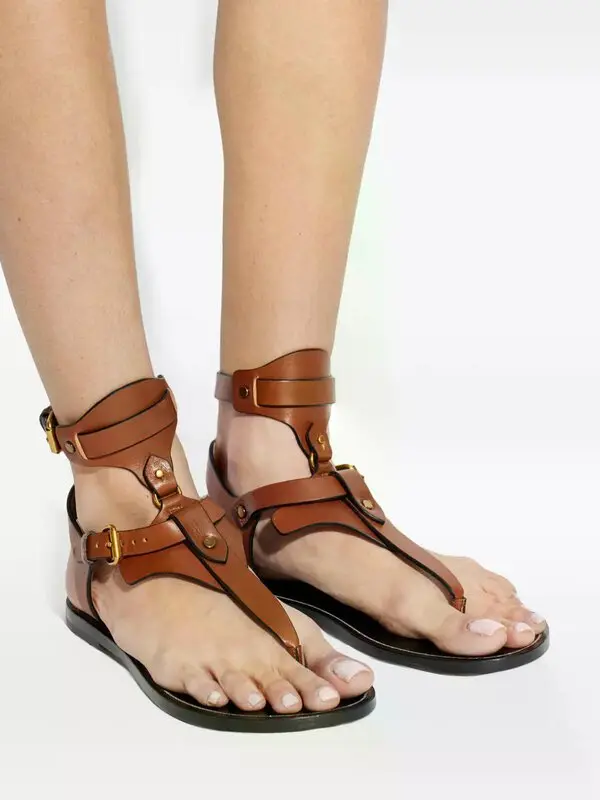 Isabel Marant Straps Sandals - Brown